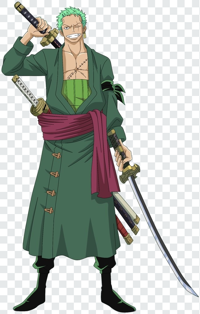 Zoro Transparent PNG One Piece - PNGAnime